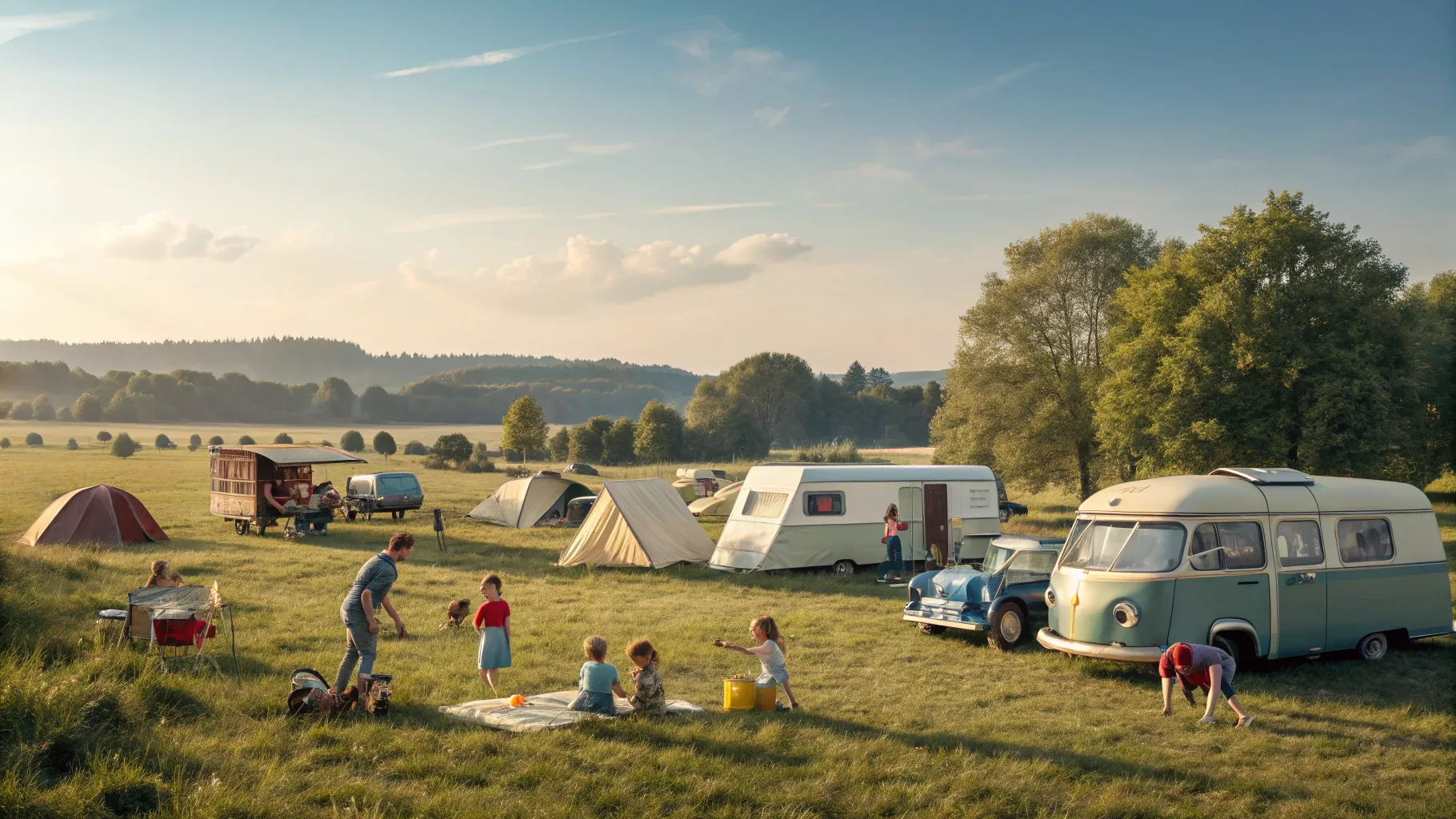 East German Campers Keep Traditions Alive