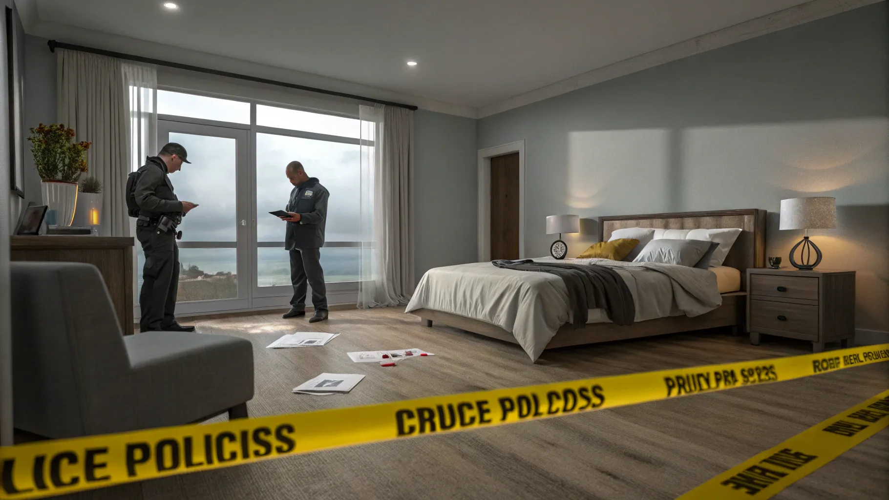 Bedroom Killing Spurs Urgent Police Probe