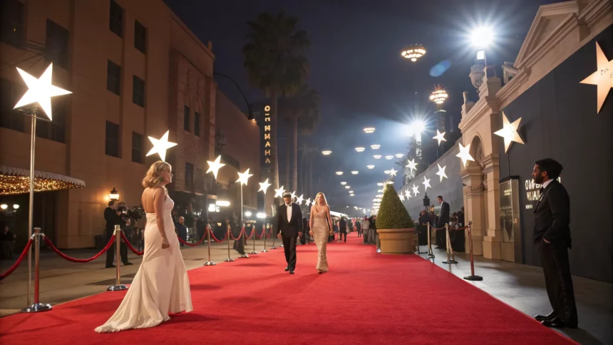 Stars Blend Vintage And Modern On Red Carpet